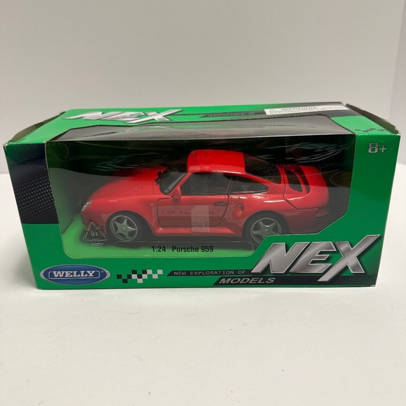 Welly | Toys | Welly 24 Porsche 959 Alloy Diecast Vehicle Sports Car ...